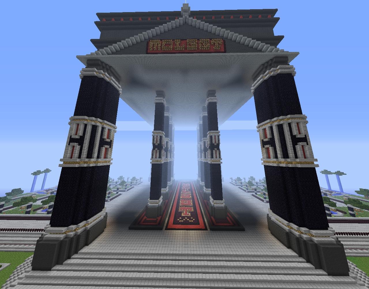 Rage-Quest Spawn Building Minecraft Map