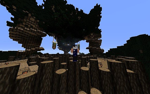 My character ingame Minecraft Map