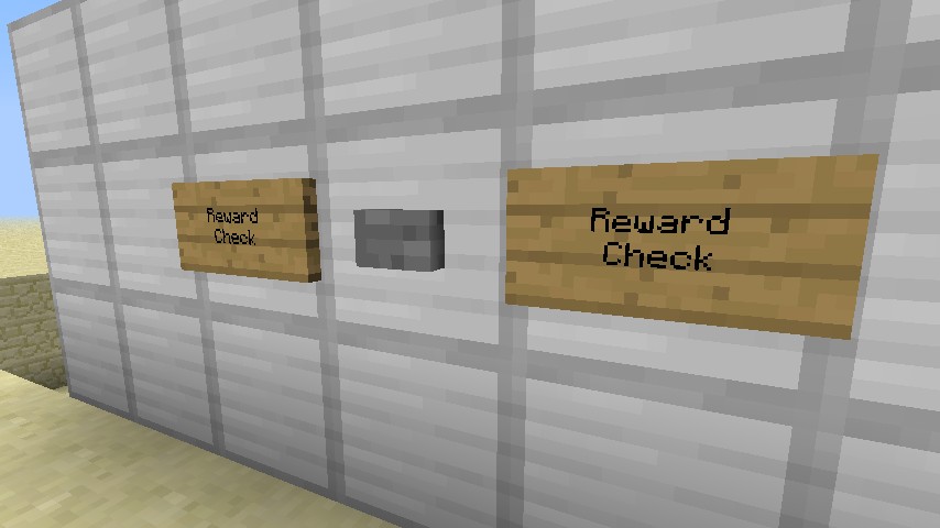 Level Reward System (Awesome for Server's) Map Download Minecraft Map