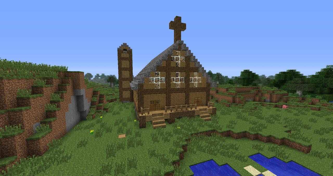 Basic Church Minecraft Map