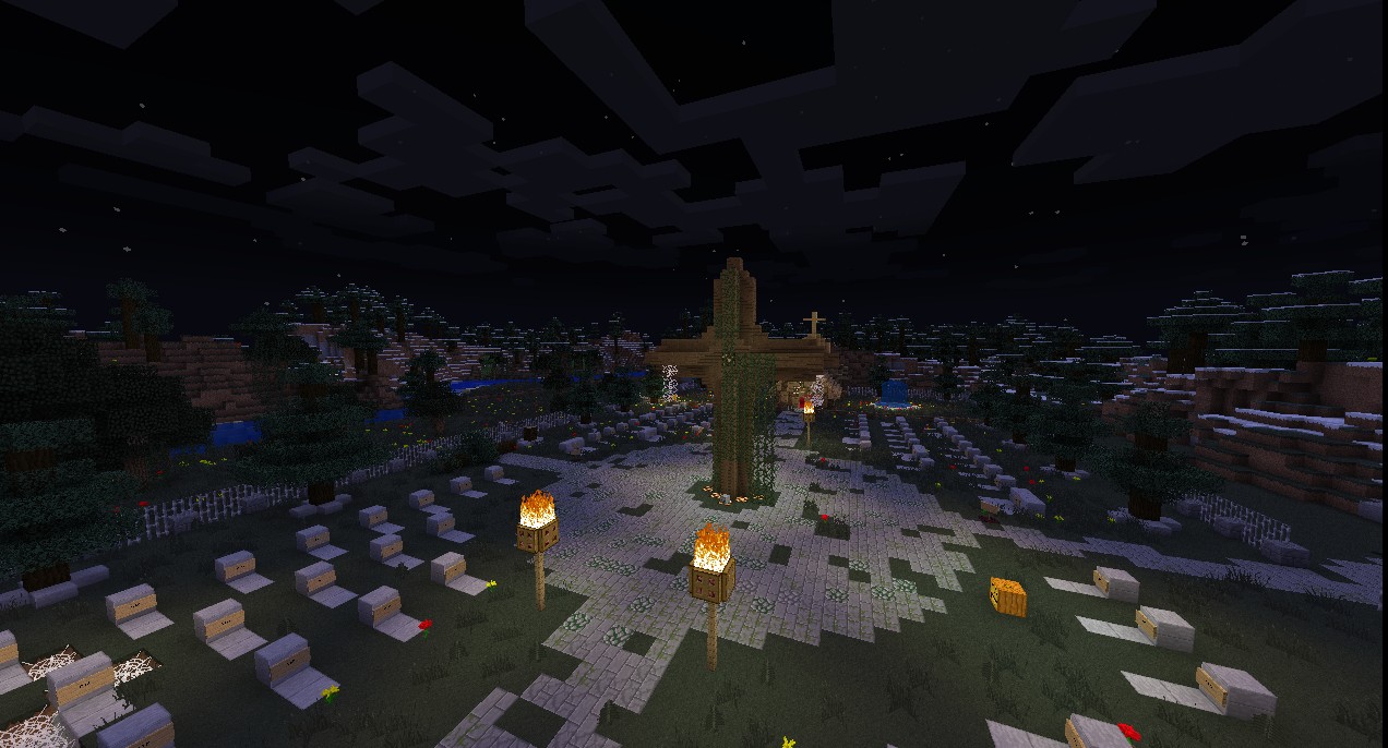 13 Souls Cemetery Minecraft Project