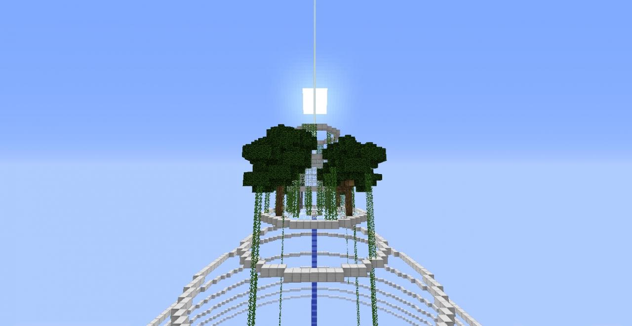 Sky base COMPLETE!!! Minecraft Map