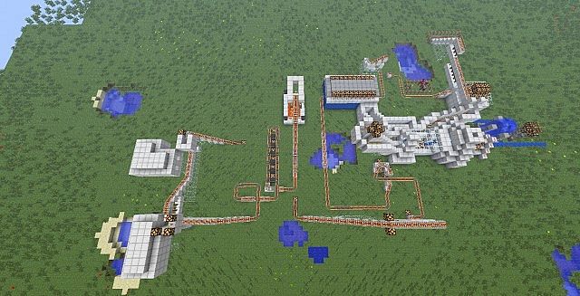 Rollercoaster Minecraft Map
