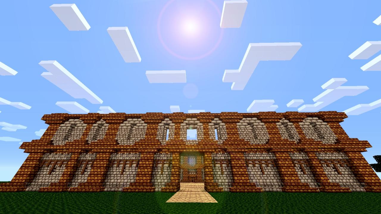 Detailed Medieval Wall Entrance! Minecraft Map