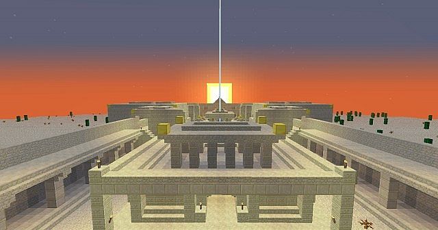 King Aurum's Desert Temple - A Multiplayer Deathmatch Custom Map ...
