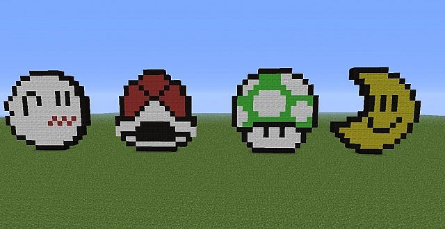 Mario stuff! c: two sets Minecraft Map