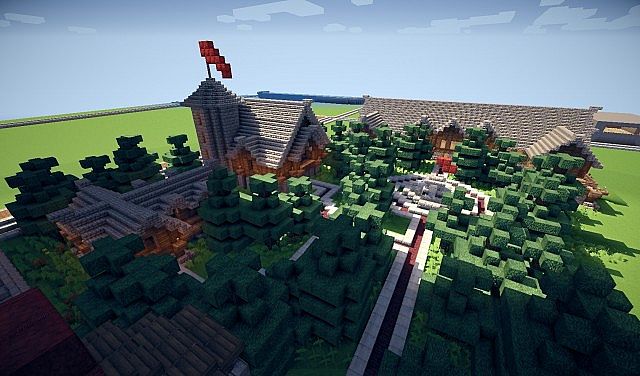 Rustic Small town/ Vid w/shaded mod / Pics / Map/ Large long house, a ...