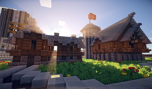 Rustic Small town/ Vid w/shaded mod / Pics / Map/ Large long house, a ...