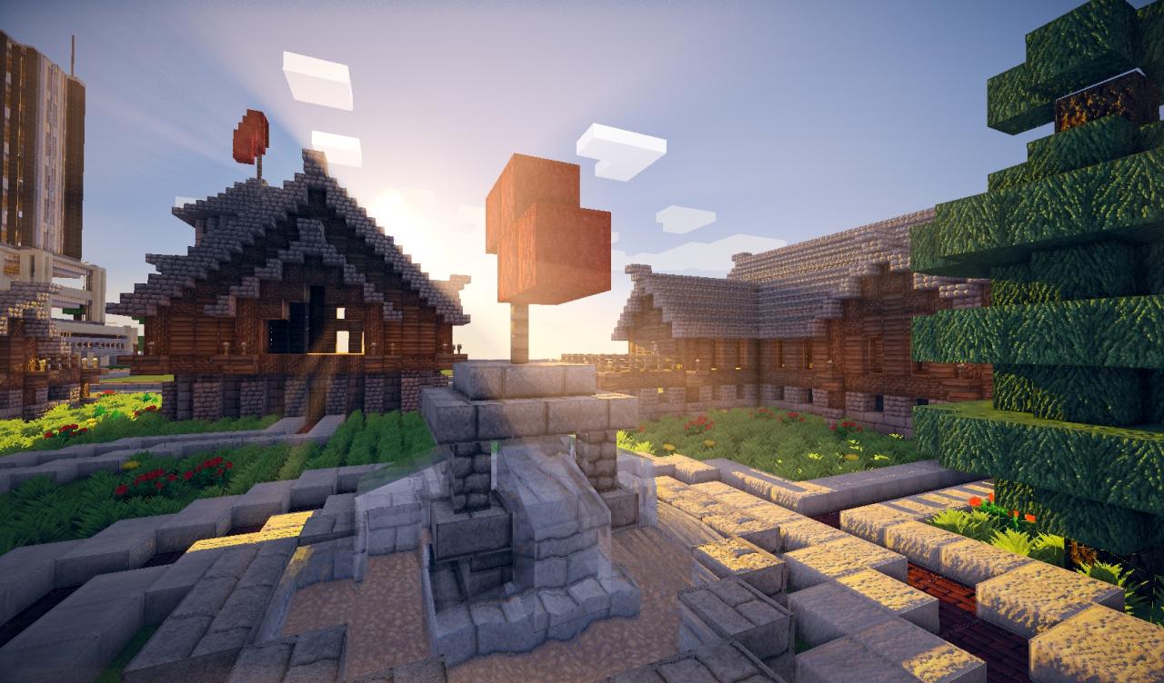 Rustic Small town/ Vid w/shaded mod / Pics / Map/ Large long house, a ...