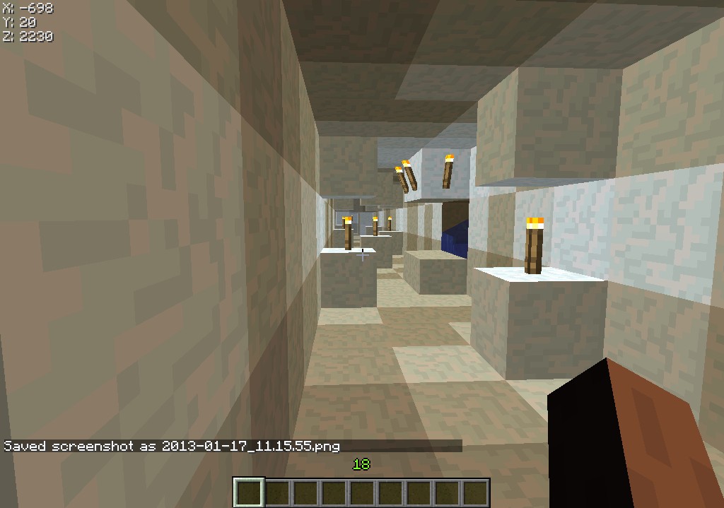 Snow pvp arena Minecraft Map