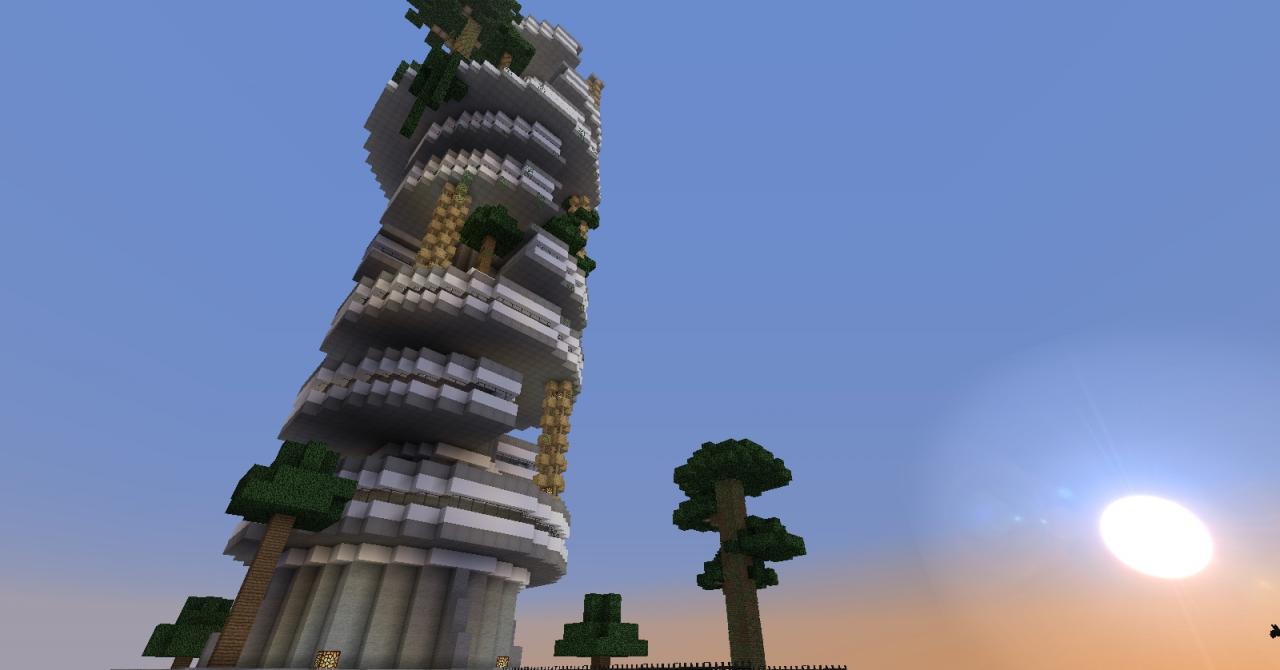 nature tower by orionn100 Minecraft Map