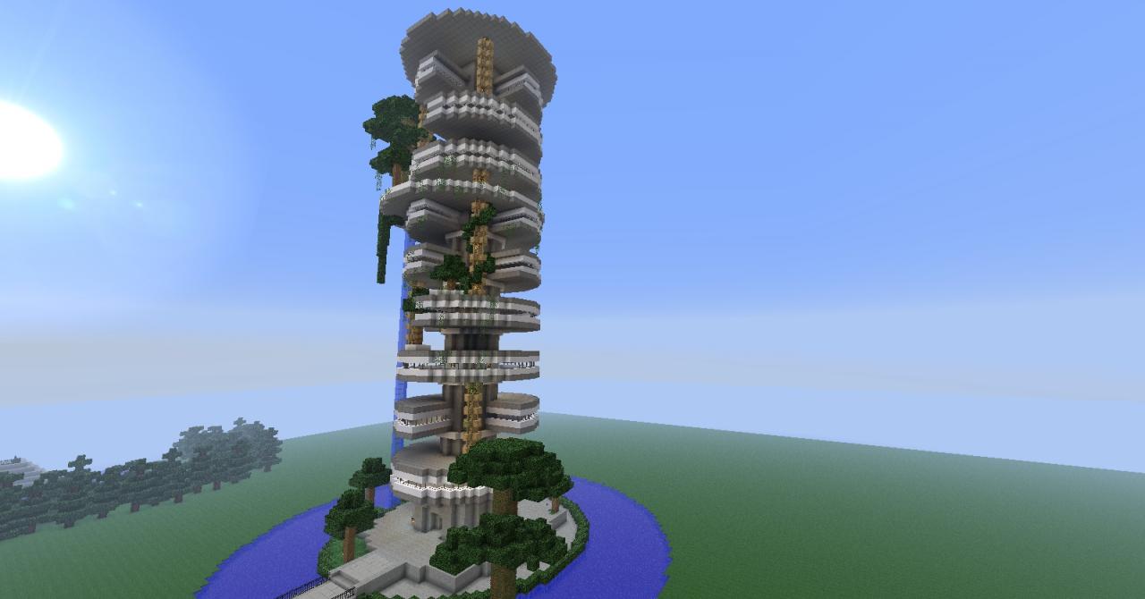 nature tower by orionn100 Minecraft Map