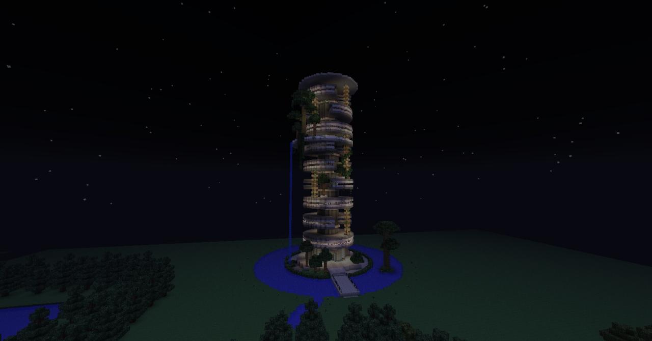nature tower by orionn100 Minecraft Map