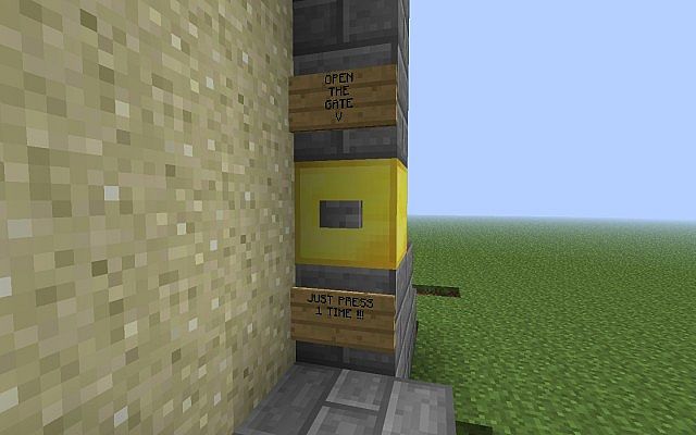 Sand Gate v1.2 5x3x5 Fully Automated Minecraft Map