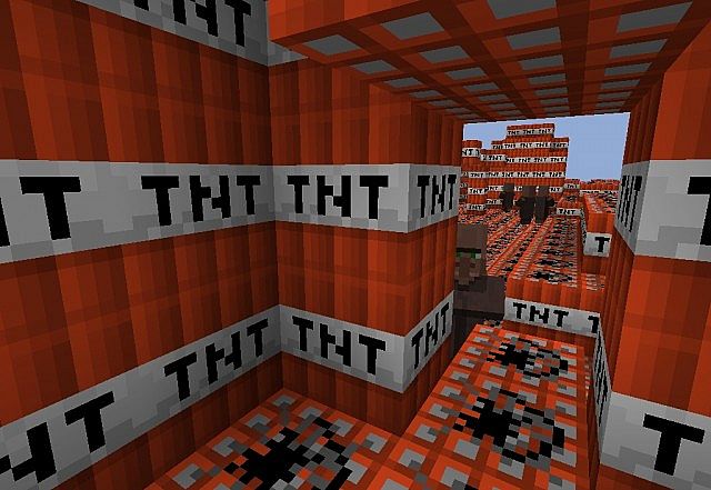 Tnt Village by matthewandjustin Minecraft Map