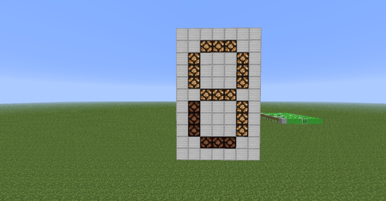 Display counter and memory array (programable)! [Redstone][Piston ...