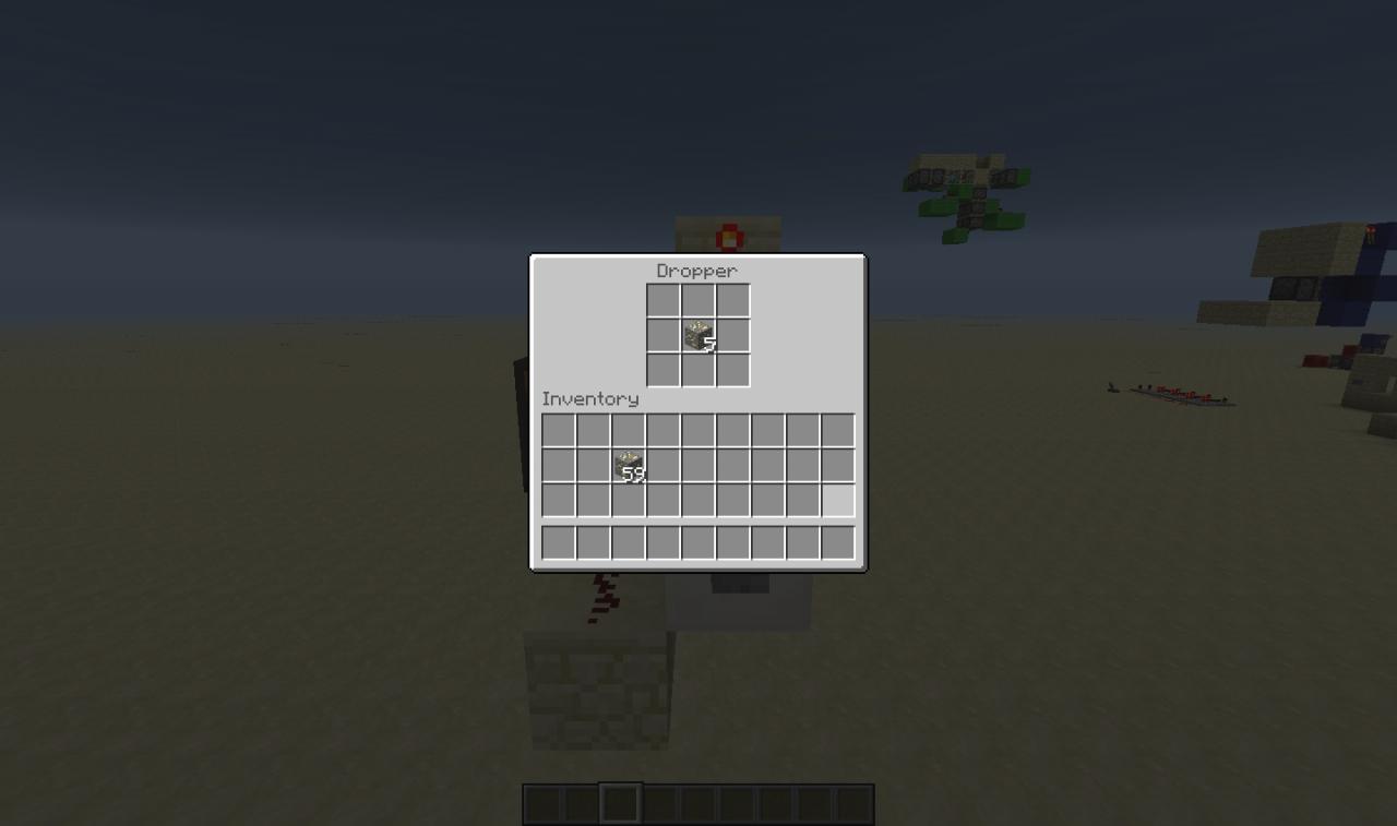 Minecraft 1 To 1 Item Trading System [New Dropper Block] 1.5 Minecraft Map