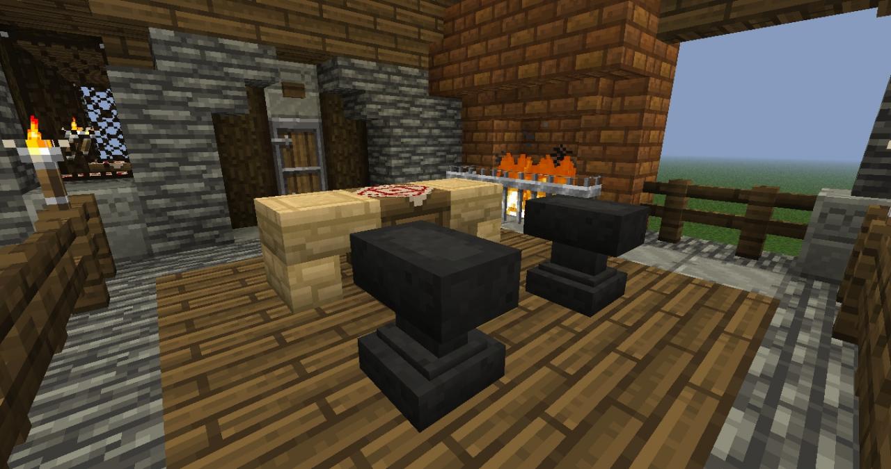Small Medieval Blacksmith Shop by Mike Minecraft Map