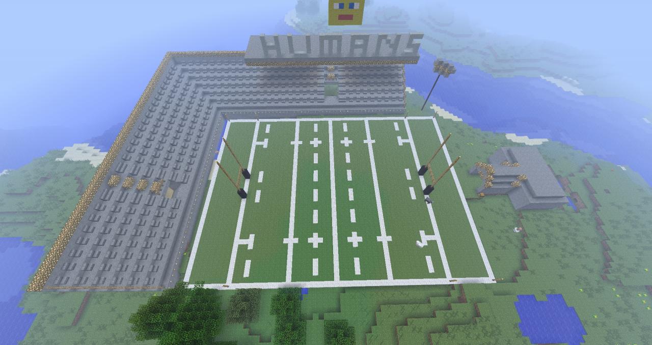 Mekingme's Rugby Field Minecraft Project