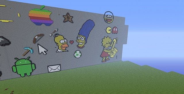 Pixel Word Minecraft Map