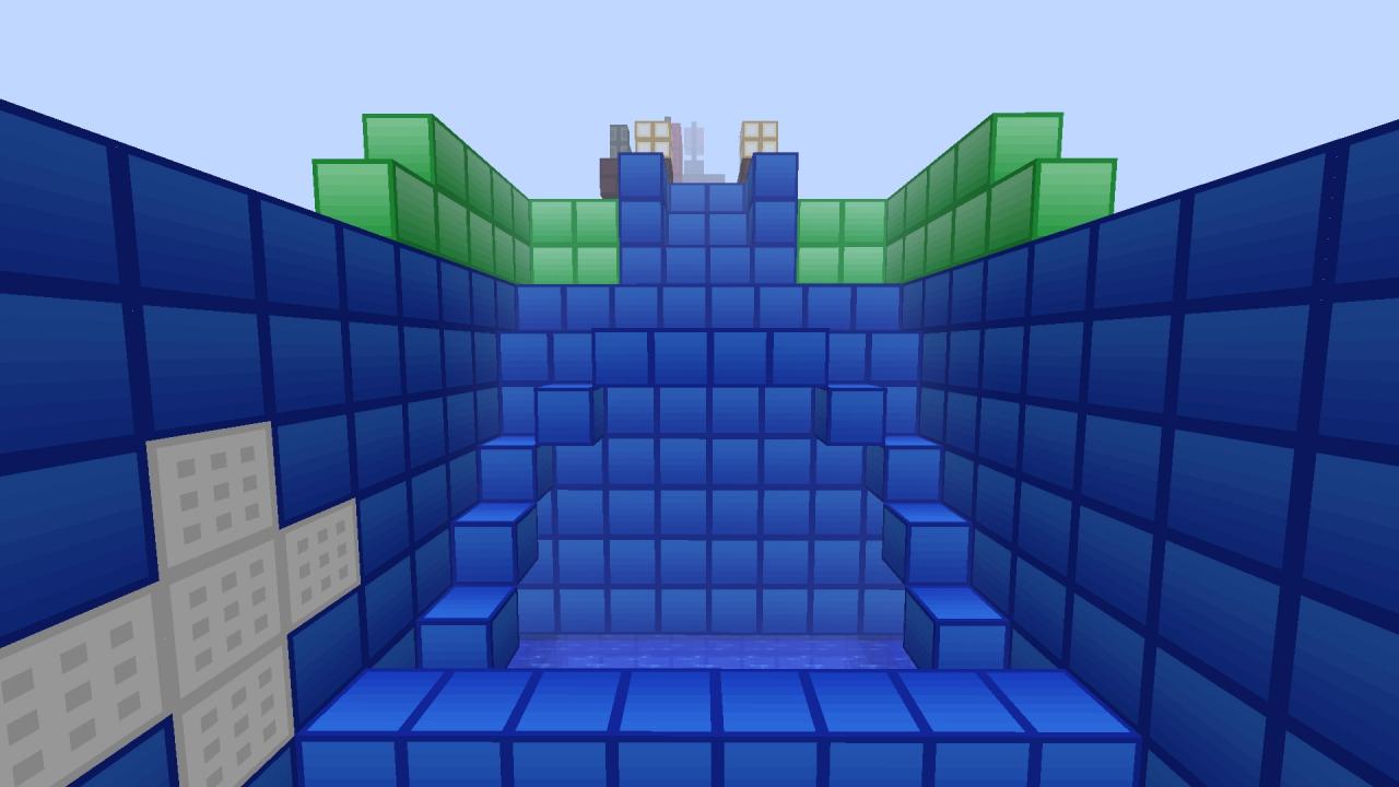 Super Mario Parkour LV 5 Minecraft Map