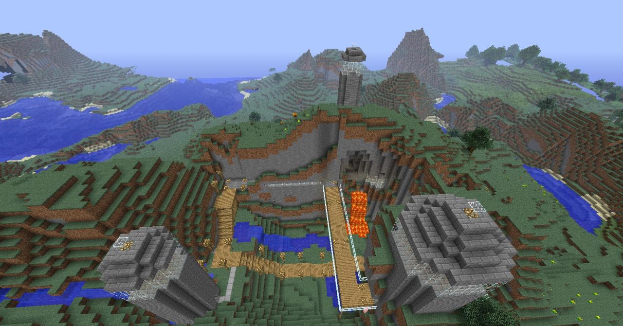 New Lair/spawn Minecraft Map
