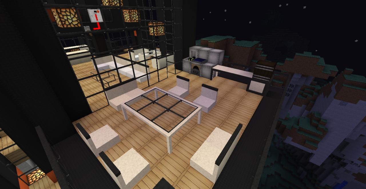 Sunset Altitude - Modern minecraft living Minecraft Map