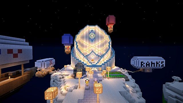 Heaven Spawn [W/ SCHEMATIC] Minecraft Map