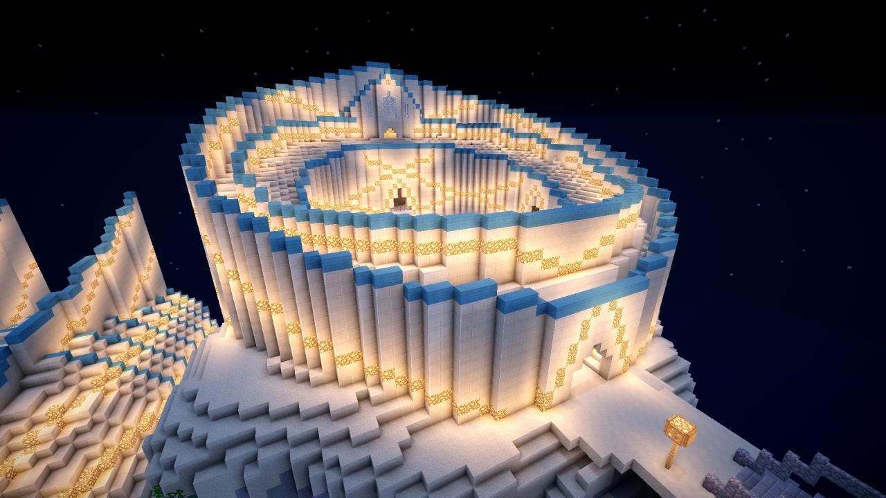 Heaven Spawn [W/ SCHEMATIC] Minecraft Map