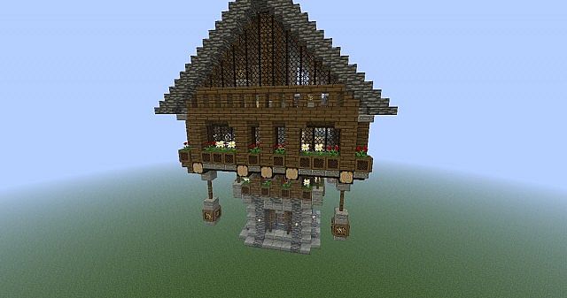 Large Tower House by Mike Minecraft Map