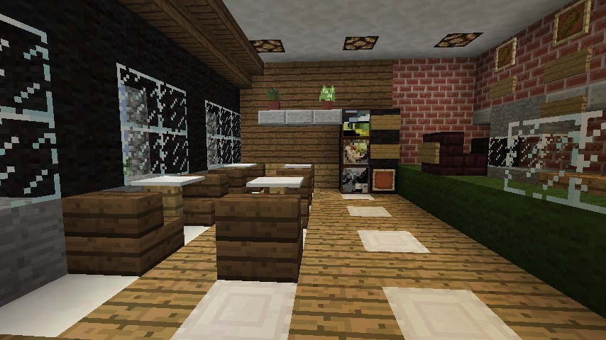Subway Restaurant Minecraft Map
