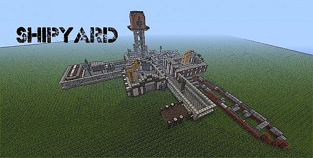 Shipyard (pvp map) and......Im back! Minecraft Map