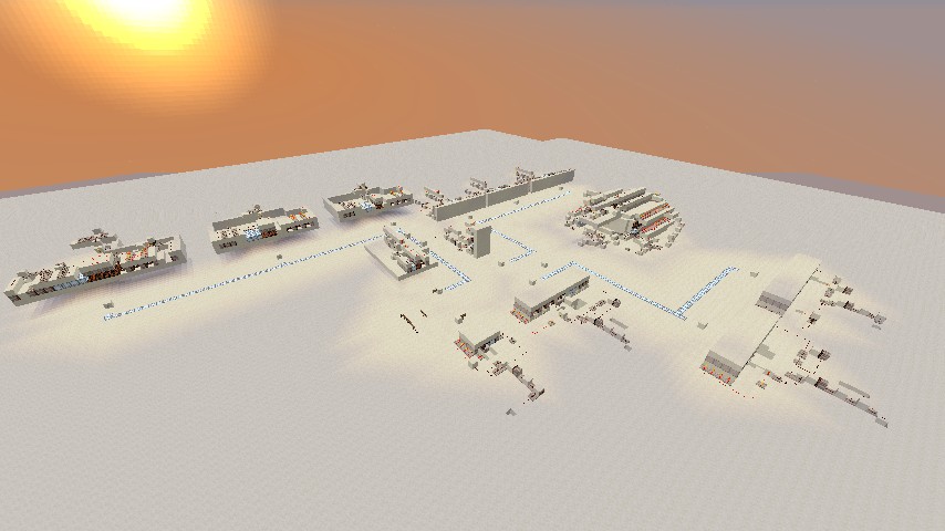 Strip Lighting- Redstone Builds Minecraft Map