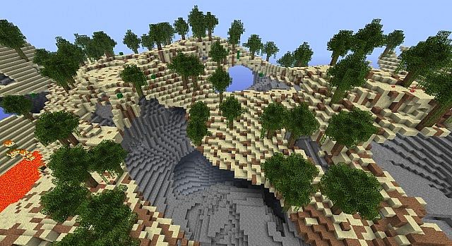 Earthquake survival Minecraft Map