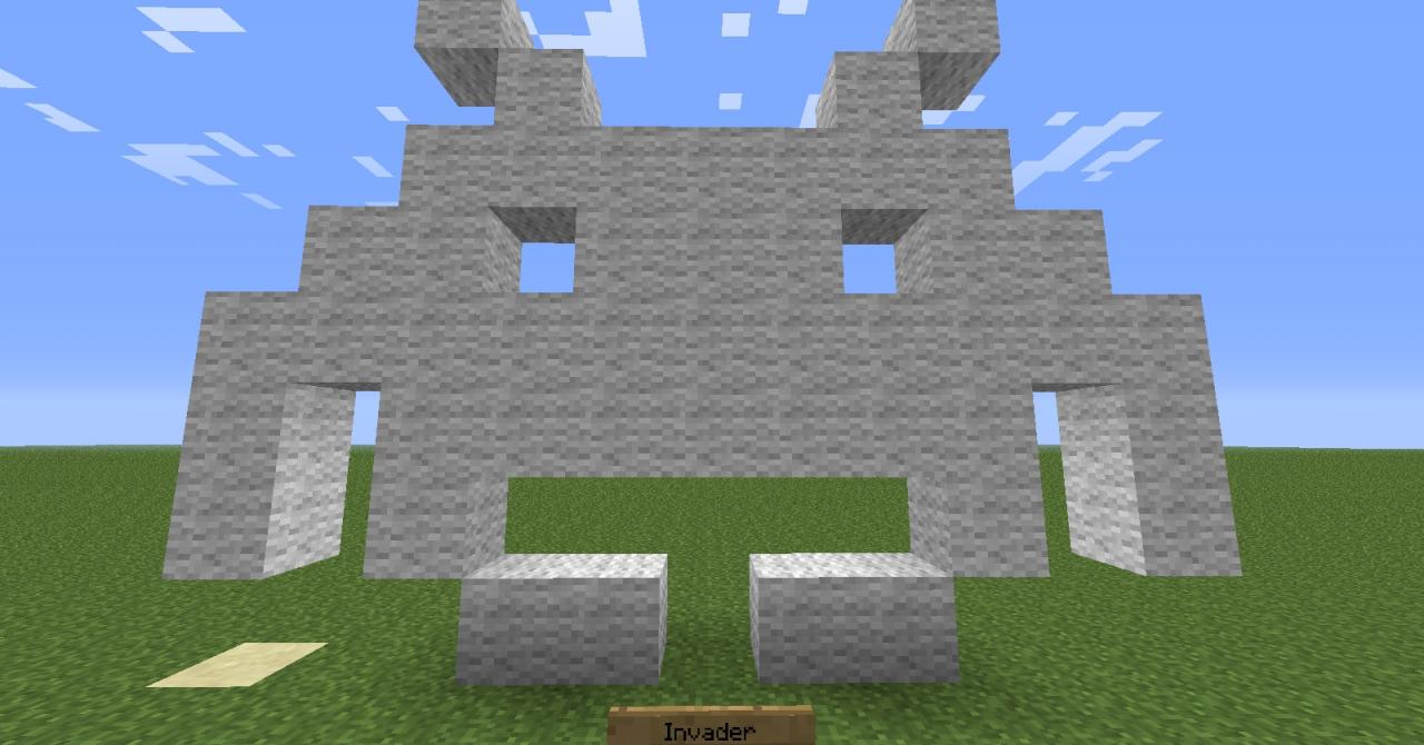 Some pixel art. Minecraft Map