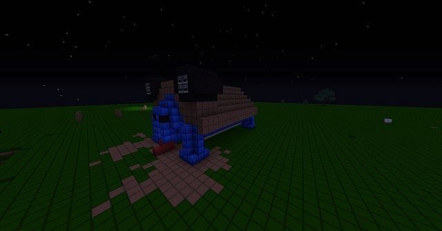 Blastoise in Minecraft! Minecraft Map