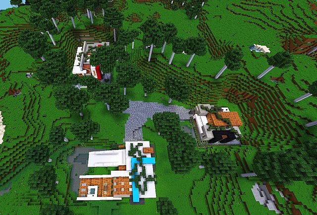 [Modern] Luxury Estate Bundle Minecraft Map