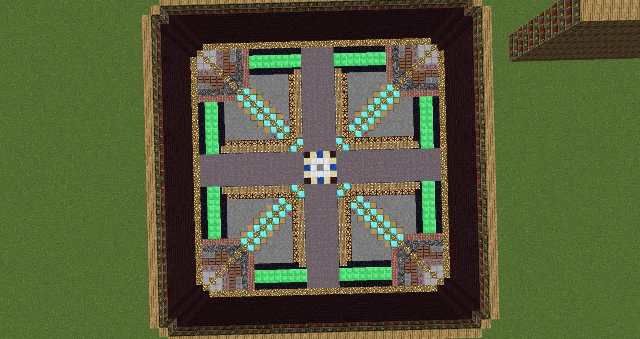 PvP Arena: Patterns Minecraft Map