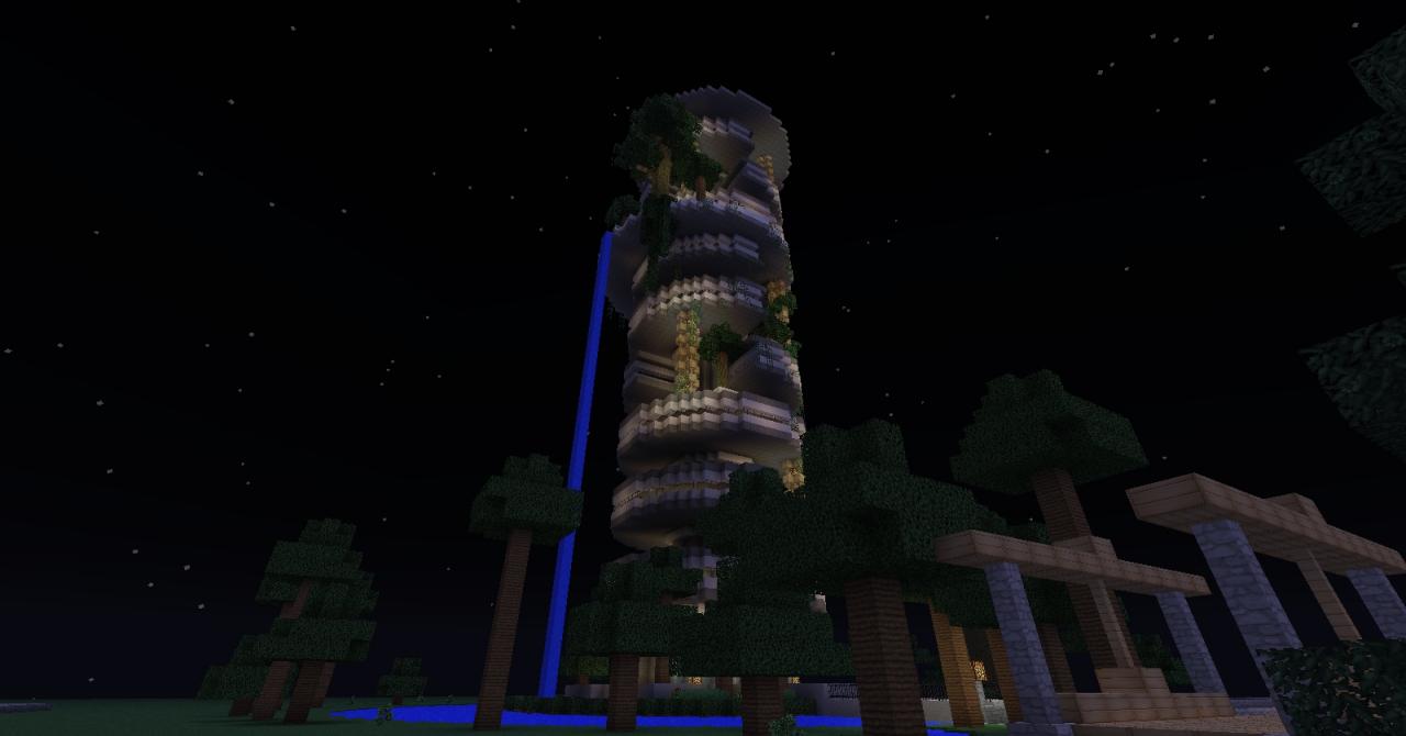 nature tower by orionn100 Minecraft Map