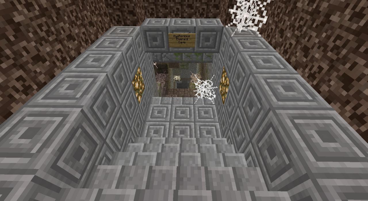 Emeralds Caves Adventure Map Minecraft Map