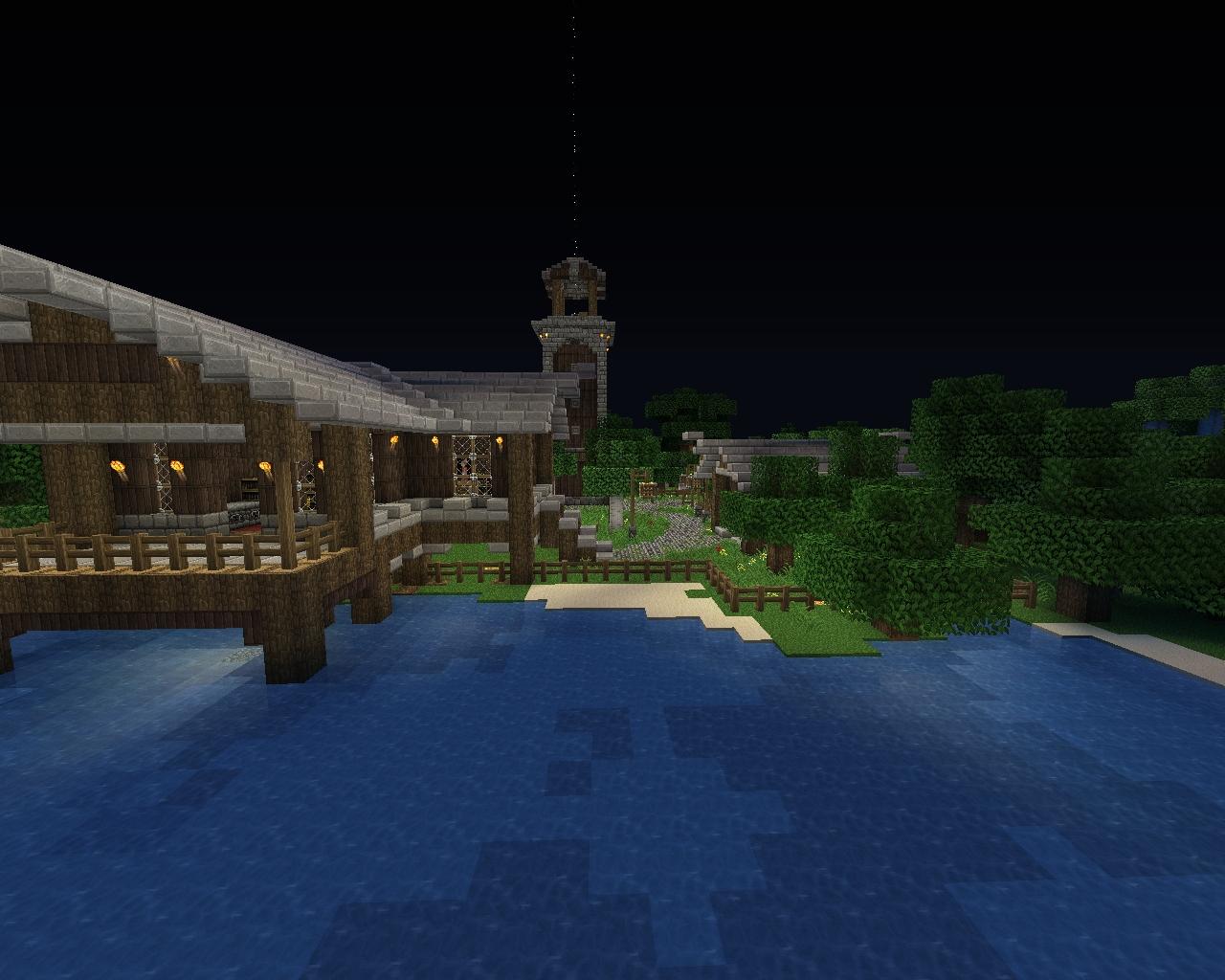 New Onnet - Small village town Minecraft Map