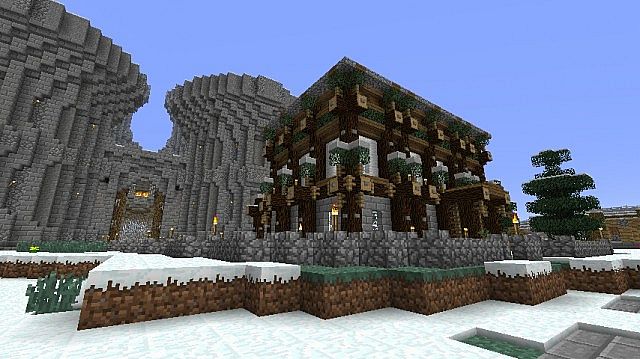 House in FrostFall Minecraft Map