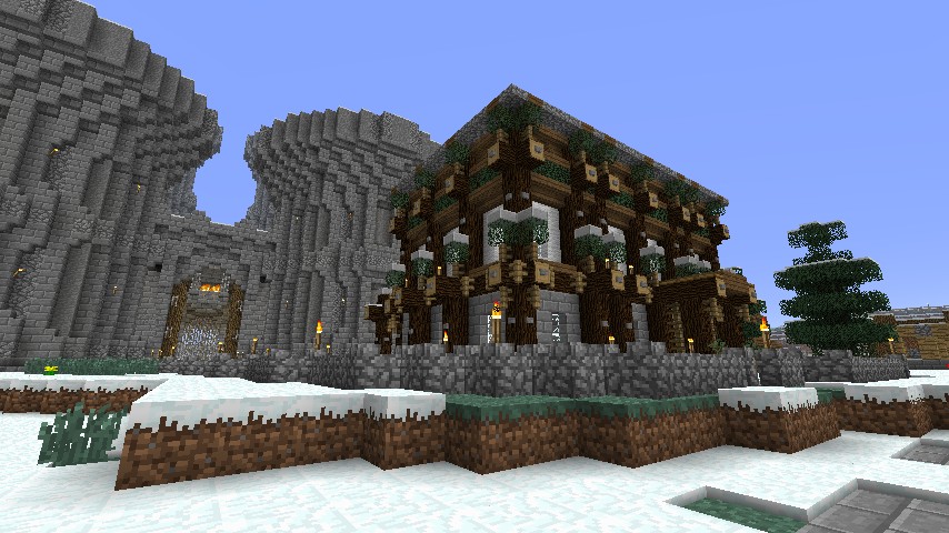 House in FrostFall Minecraft Map