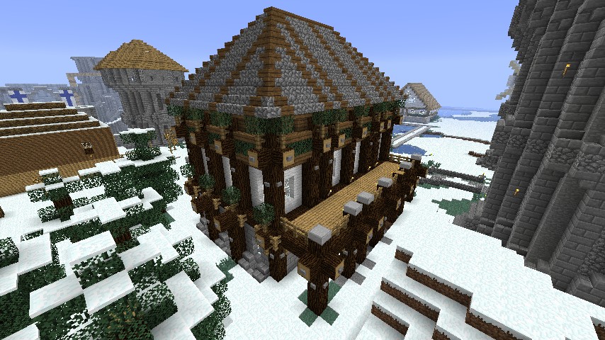 House in FrostFall Minecraft Map