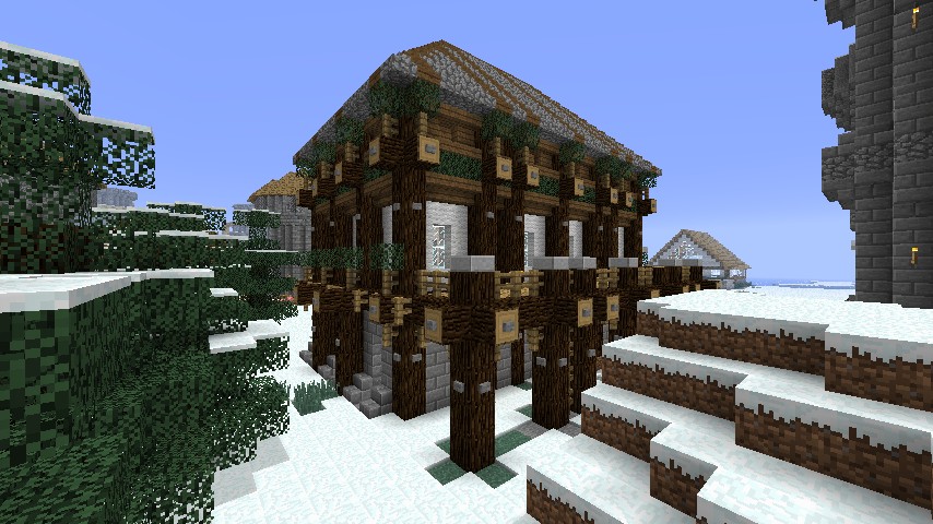 House in FrostFall Minecraft Map