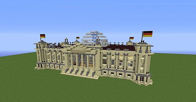 Deutscher Reichstag Minecraft Map