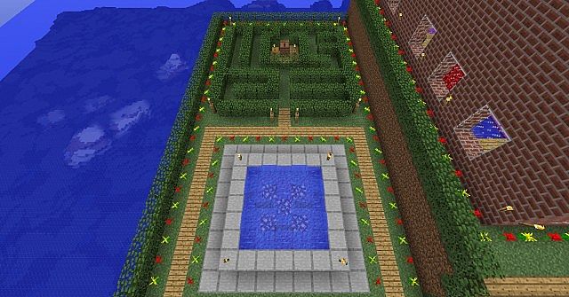 Floating Island House Minecraft Map