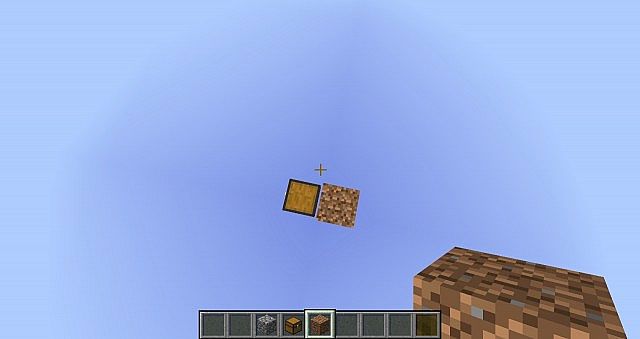 The SingleBlock Minecraft Map