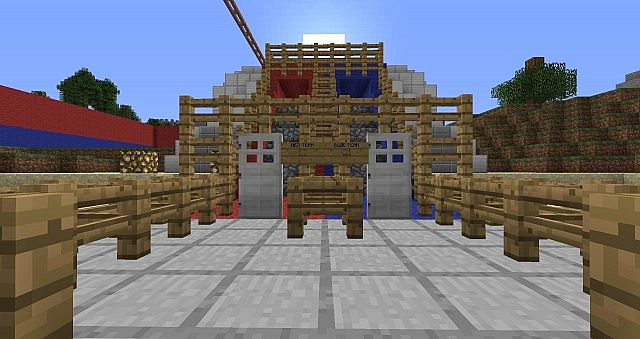 A Red vs Blue Map Minecraft Map