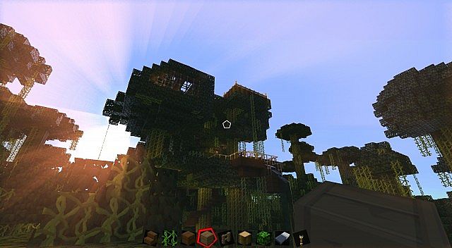 Timber Tops Tree House Minecraft Map